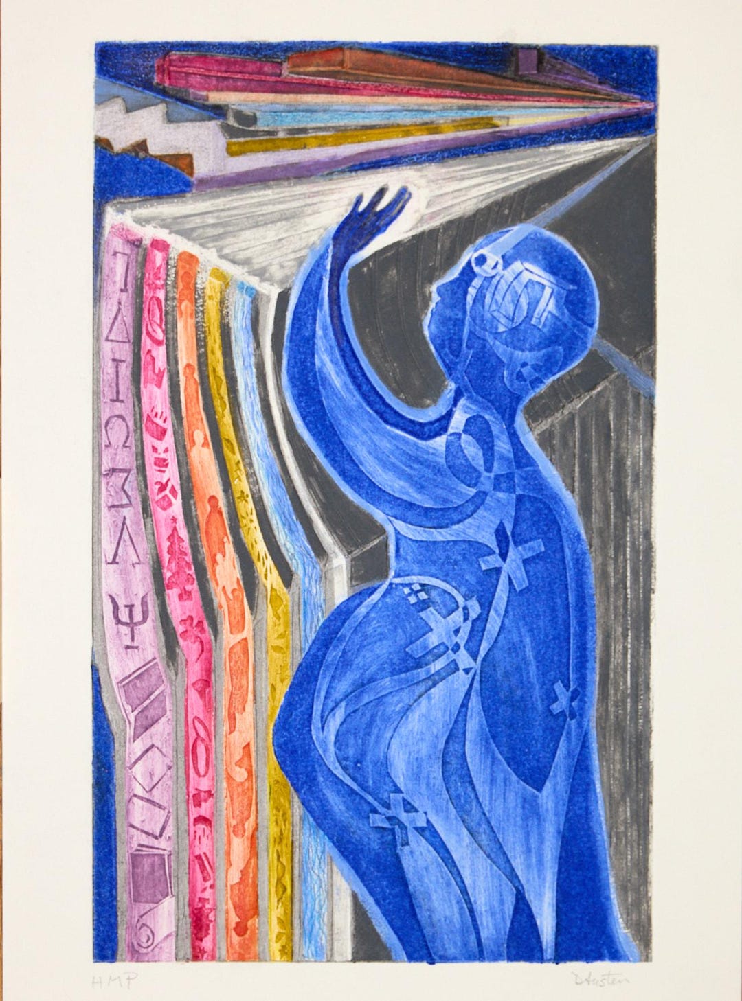 Potential - Hand Modified Collagraph Print - From Oppression to Agency ...