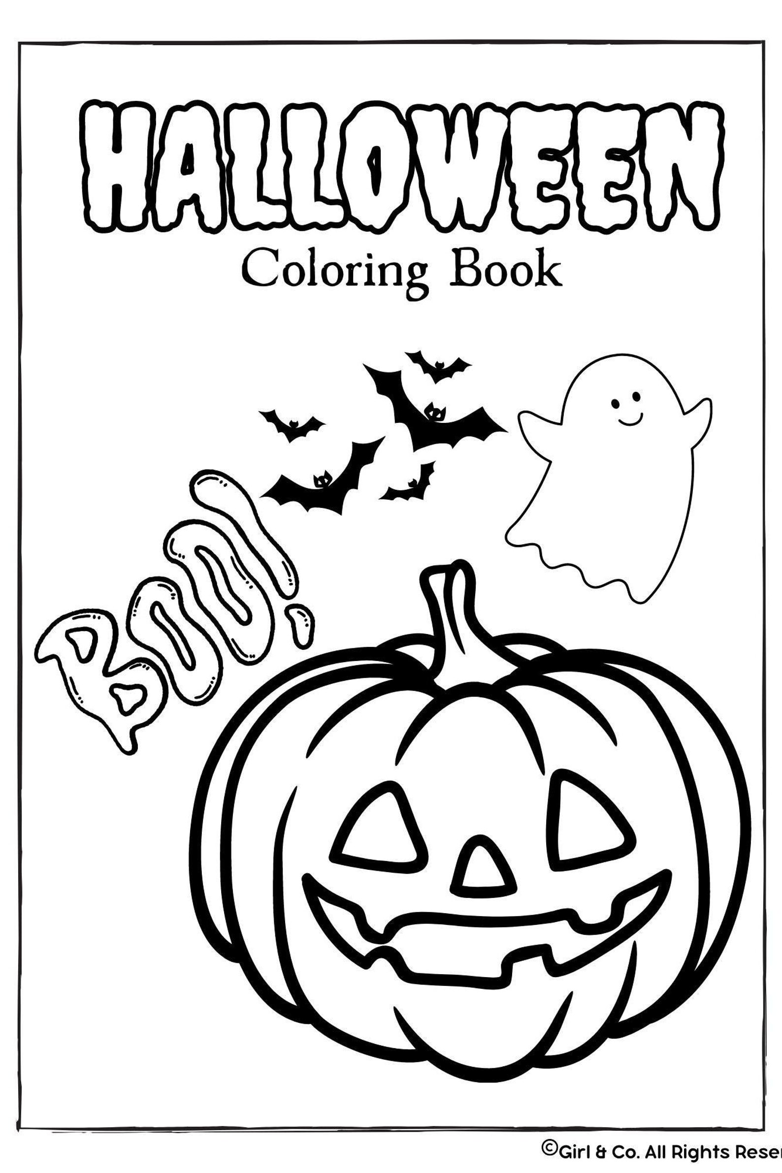 Fun Kids Coloring Pages - Etsy