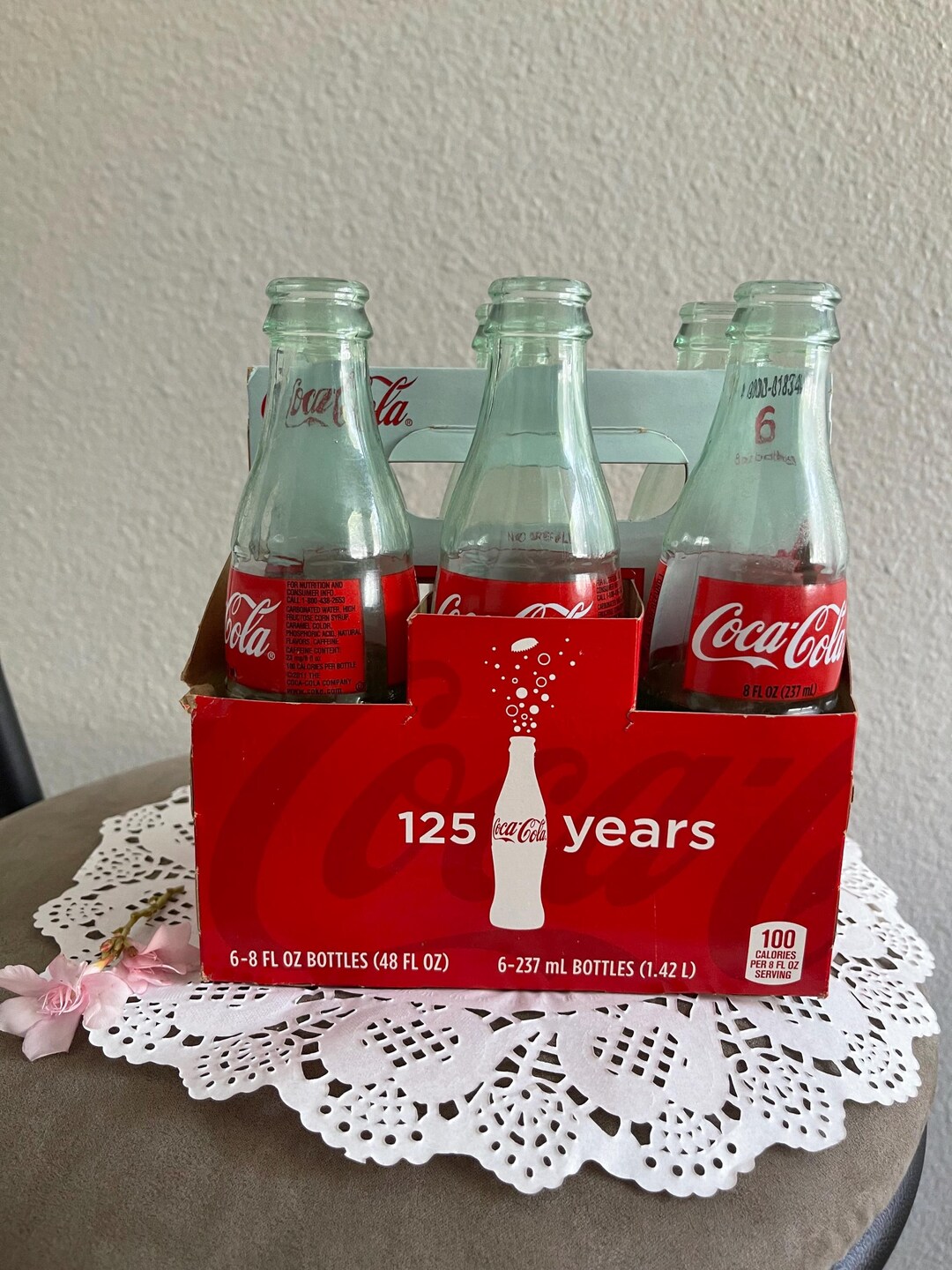 Coca-cola Vintage Bottle - 6 Piece Set of Coke - Antique Collectible ...
