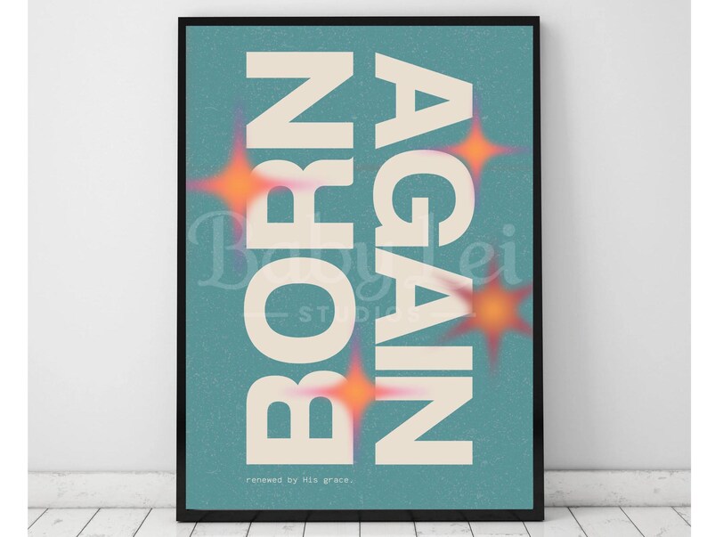 Modern Faith Wall Art Christmas Ideas for Grandmother, Best Friend, or ...