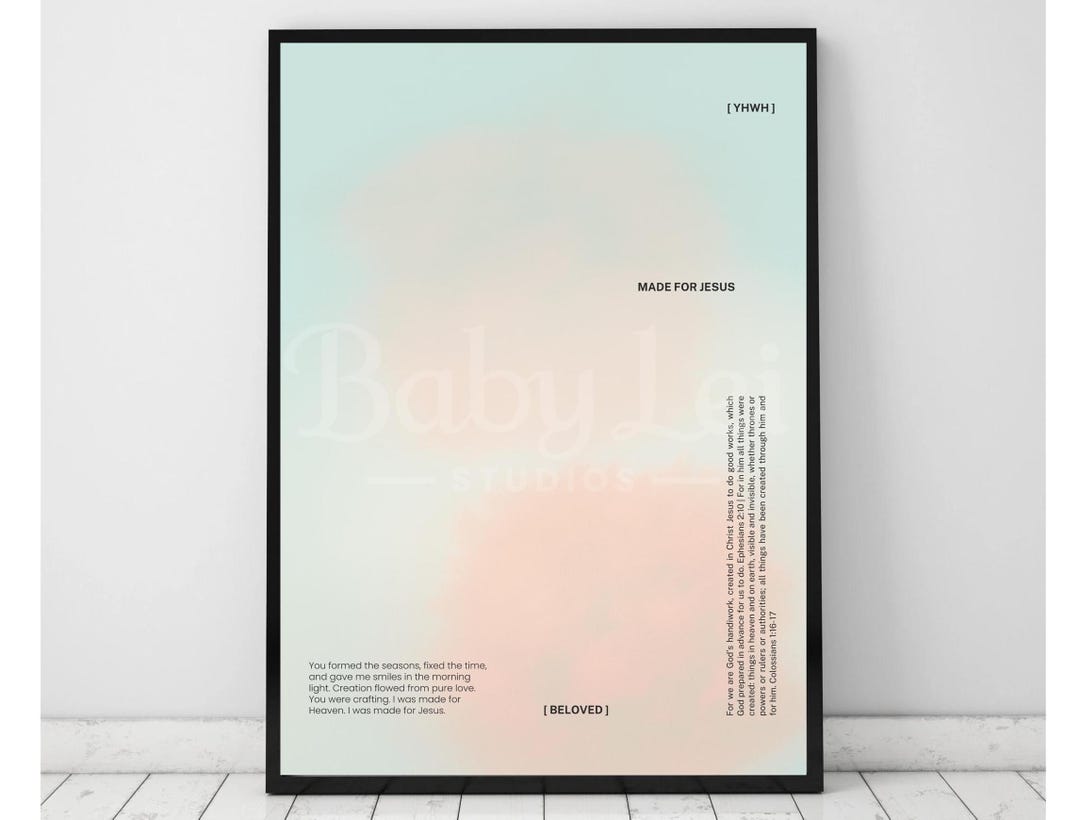 Modern Christian Wall Art | Printable Bible Verse & Scripture Art ...