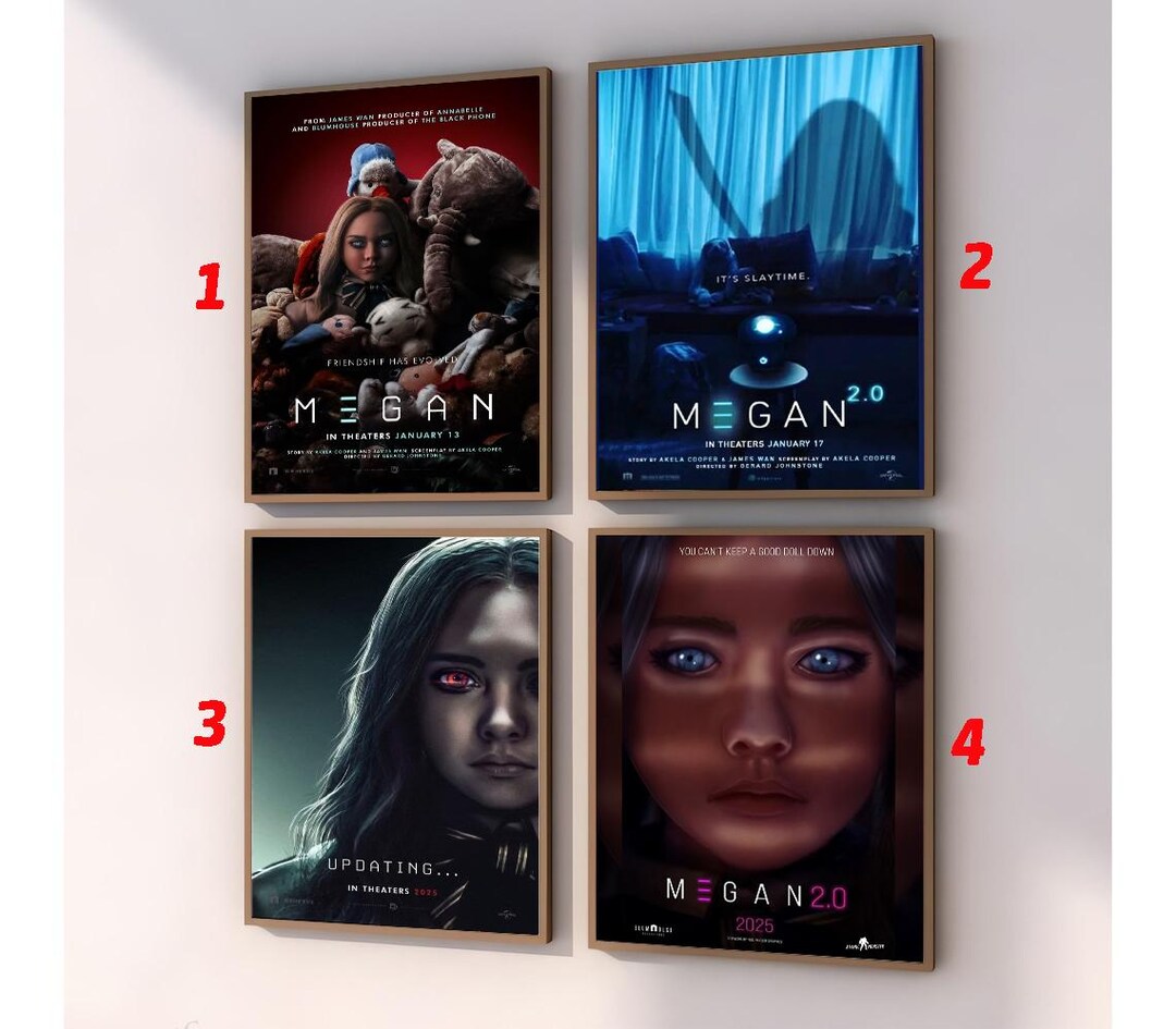 M3GAN 20 2025 Jan Moive Poster - Etsy