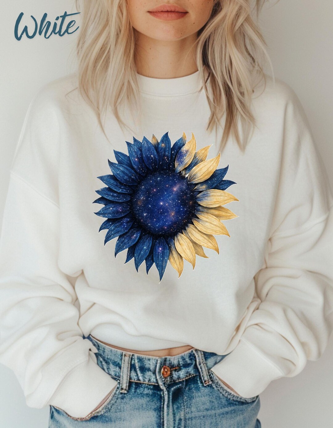 Sunflower Dreams Cozy Crewneck Sweatshirt, Autumn Apparel, Best Sellers ...