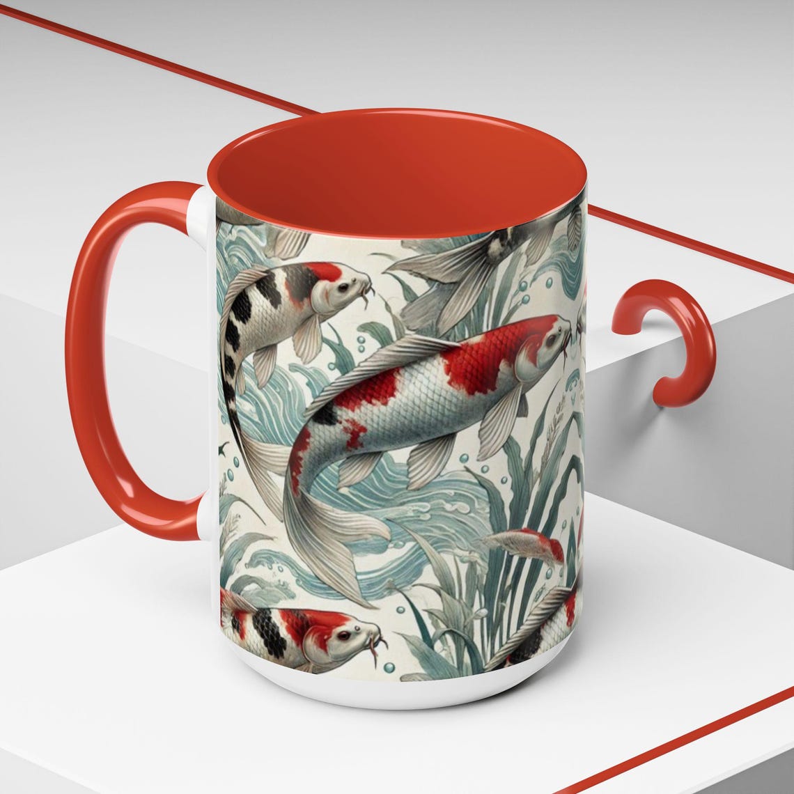 Koi Fish Mug, Koi Fish Lover Mug, Best Sellers Mugs, Trending Mug, Gift ...