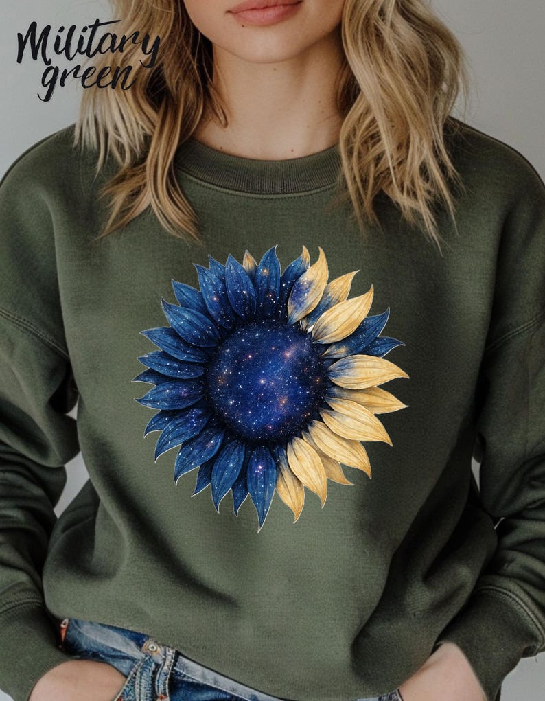 Sunflower Dreams Cozy Crewneck Sweatshirt, Autumn Apparel, Best Sellers ...