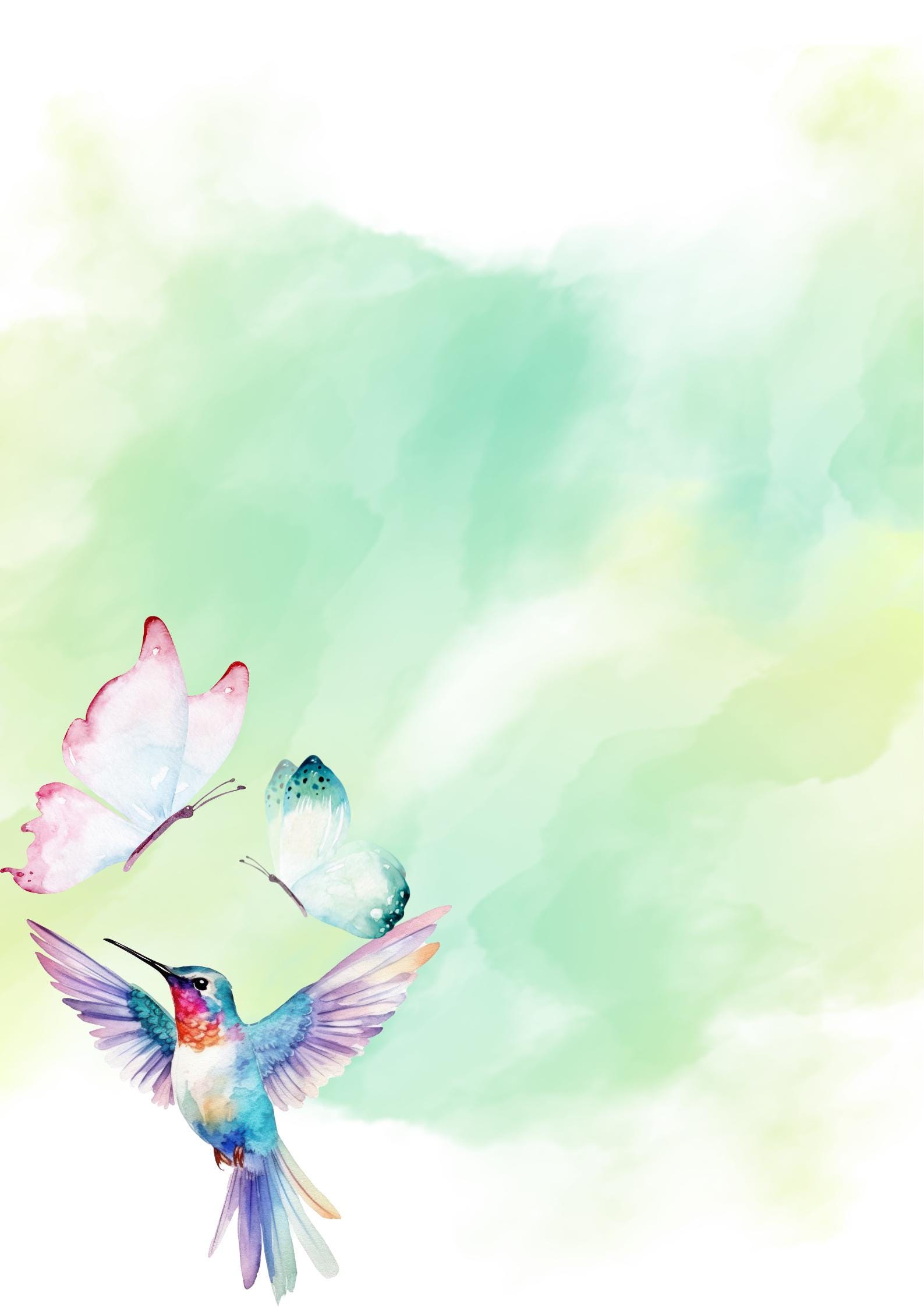 Daisy Floral Lined Writing Paper | Digital Stationery | Printable ...