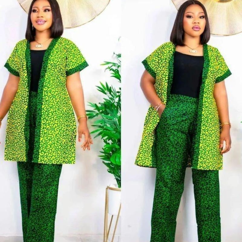 African 2 Piece Set Women - Etsy