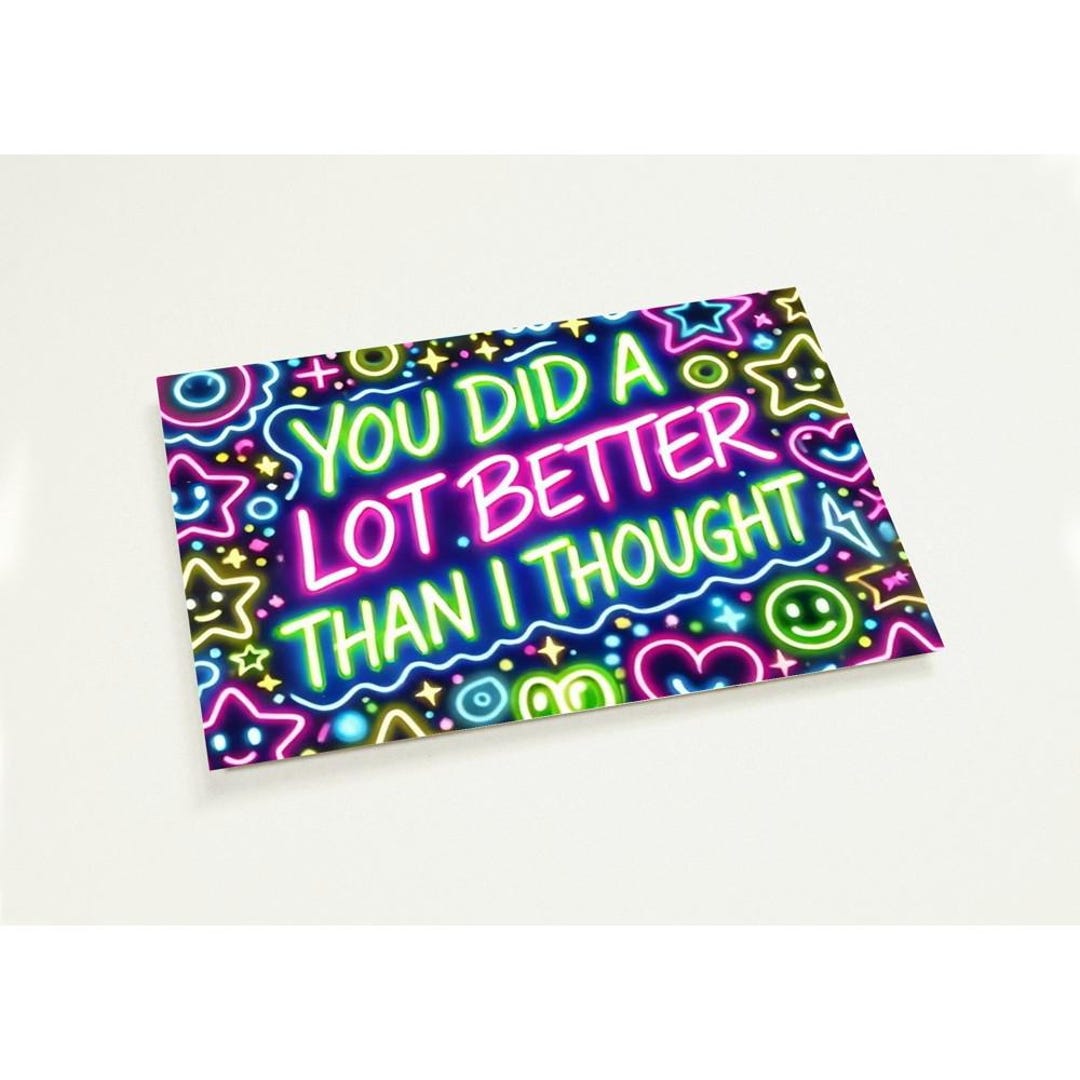 Passive Aggressive Greeting Card Series 1. Great Job Greeting Cards - Etsy