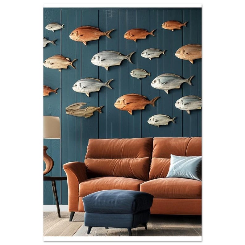 Chic Ocean Figures Wall Decor. Frutiger Aero Lovely ART WOW - Etsy