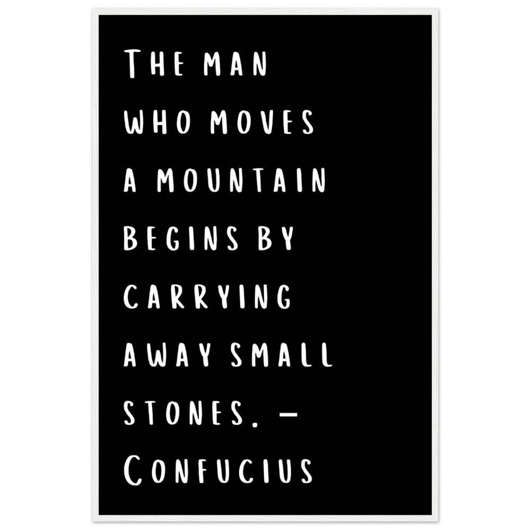 The Man Who Motivational Wall Art, Framed Office Decor Wall Art ...