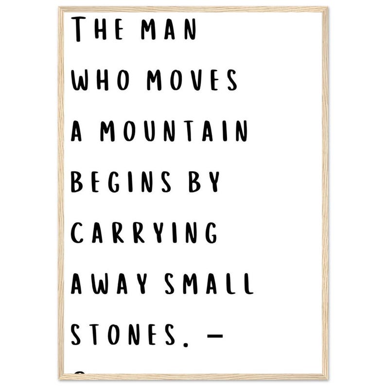 The Man Who Motivational Wall Art, Framed Office Decor Wall Art ...