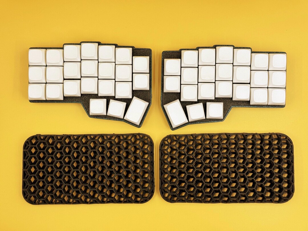 3D Printed Wrist Rest for Split Keyboards - Etsy