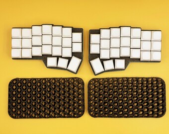 3D Printed Wrist Rest for Split Keyboards - Etsy