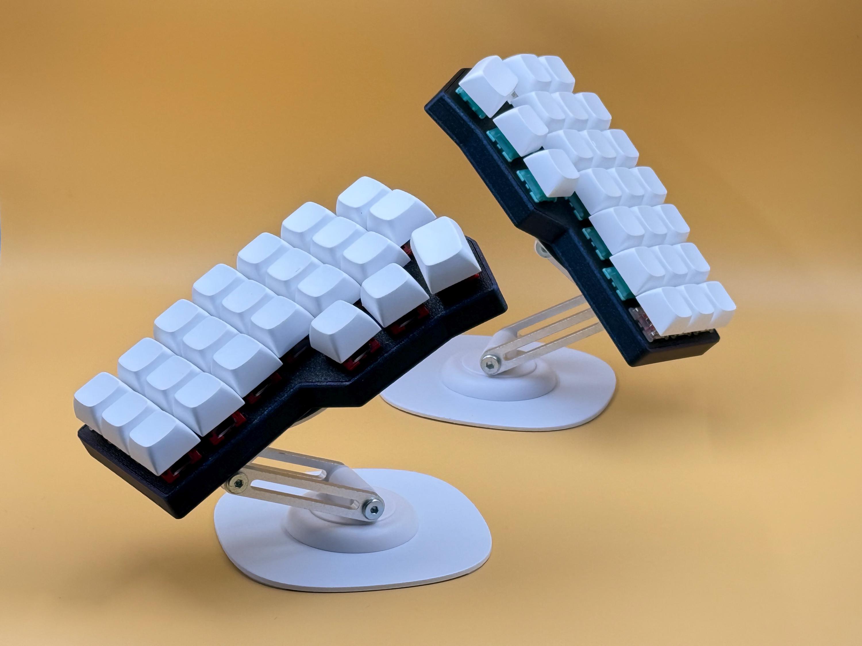 Tenting & Tilting Solution for Split Keyboards, Aluminum Keyboard Tent ...