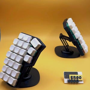 Tenting & Tilting Kit for Split Keyboards, Stand Typing, Set of 2 (1 ...
