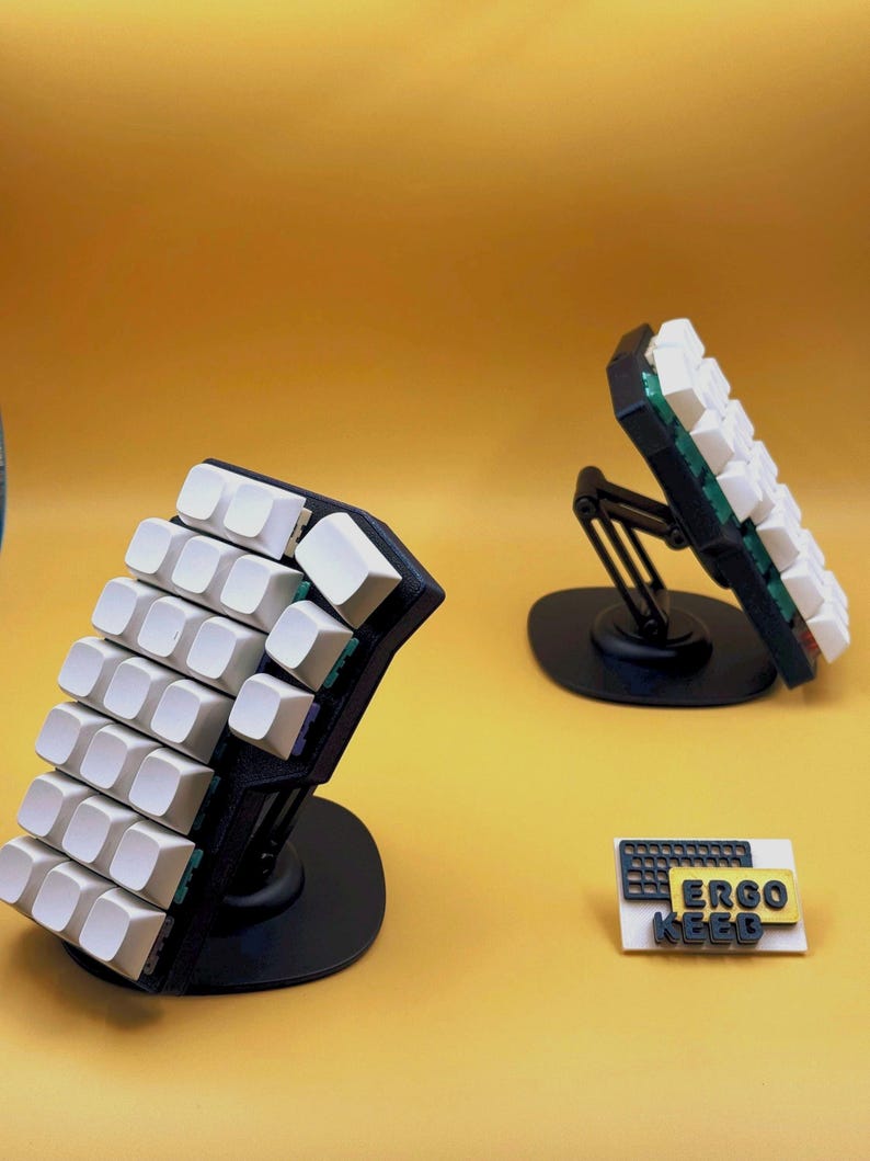 Tenting & Tilting Solution for Split Keyboards, Aluminum Keyboard Tent ...