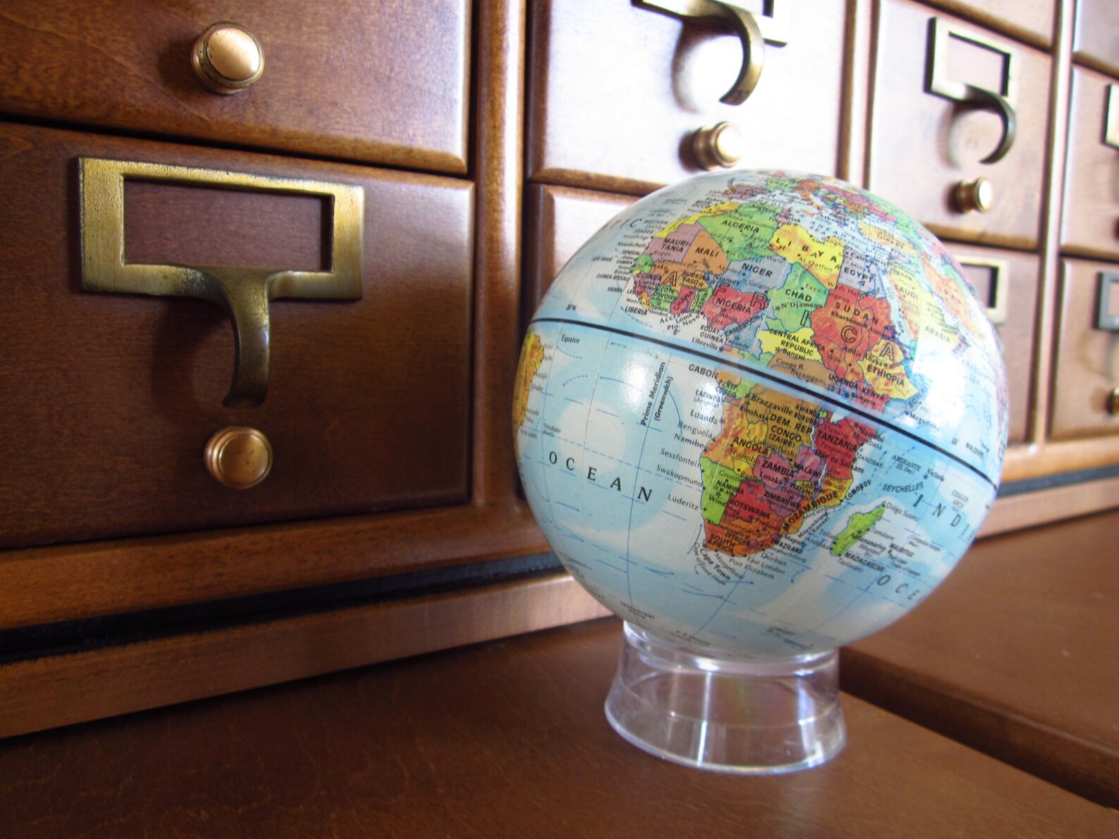 Vintage Mini World Globe Replogle Escort With Original Box Etsy