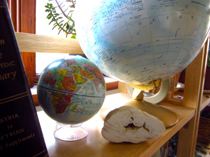 Vintage Mini World Globe Replogle Escort With Original Box Etsy