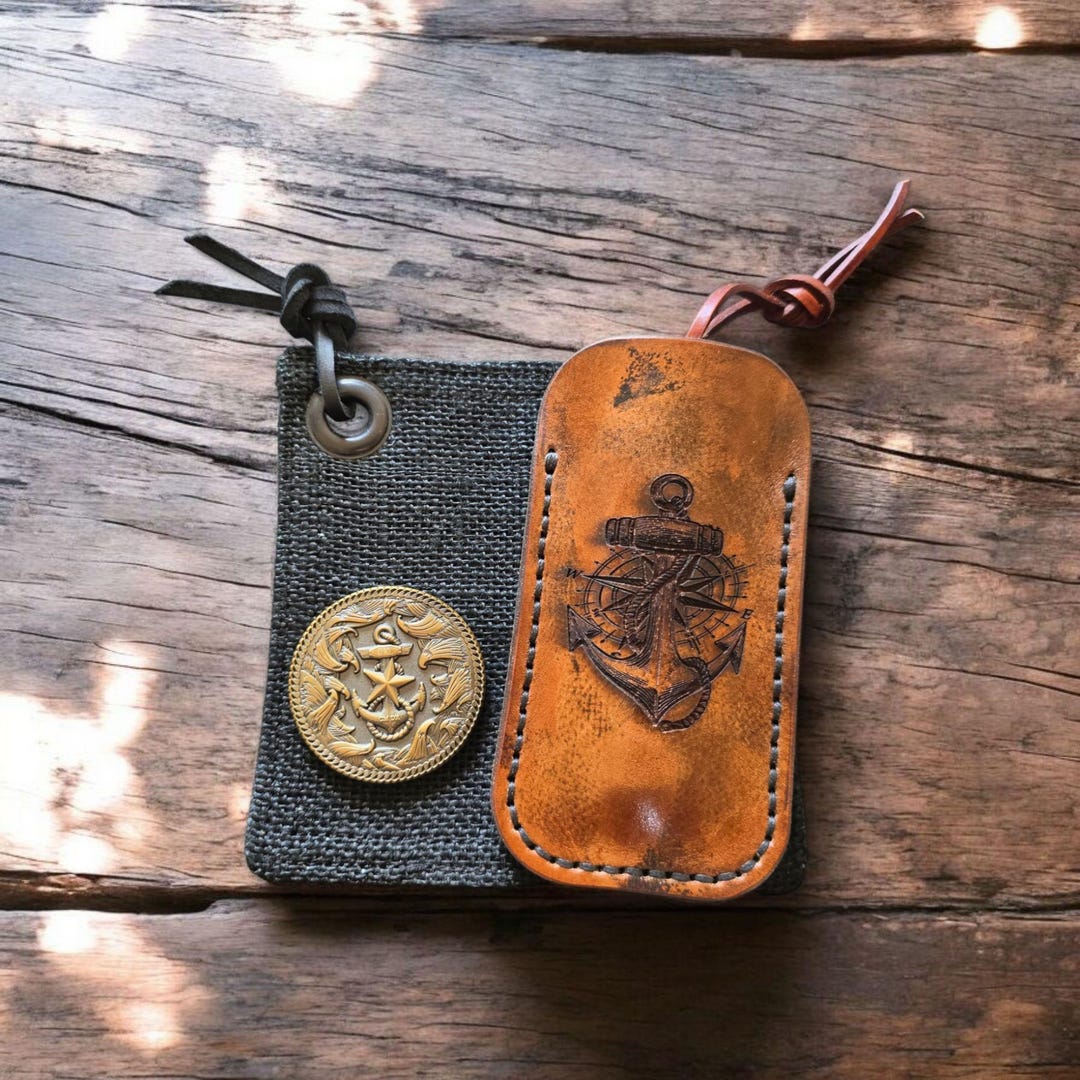 Premium Leather Slip "the Old World Slip" (lg) Quebracho Chestnut ...