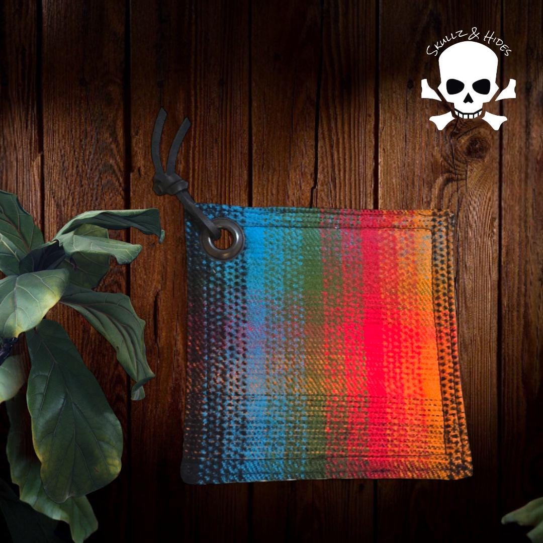 Luxury Edc Pocket Hank "the Durango" 5.00"x5.00" 100% Usa Made - Etsy