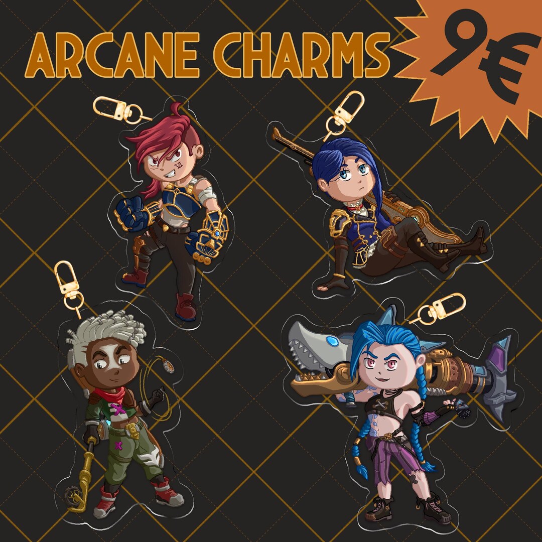 Arcane Acrylic Charms - Etsy