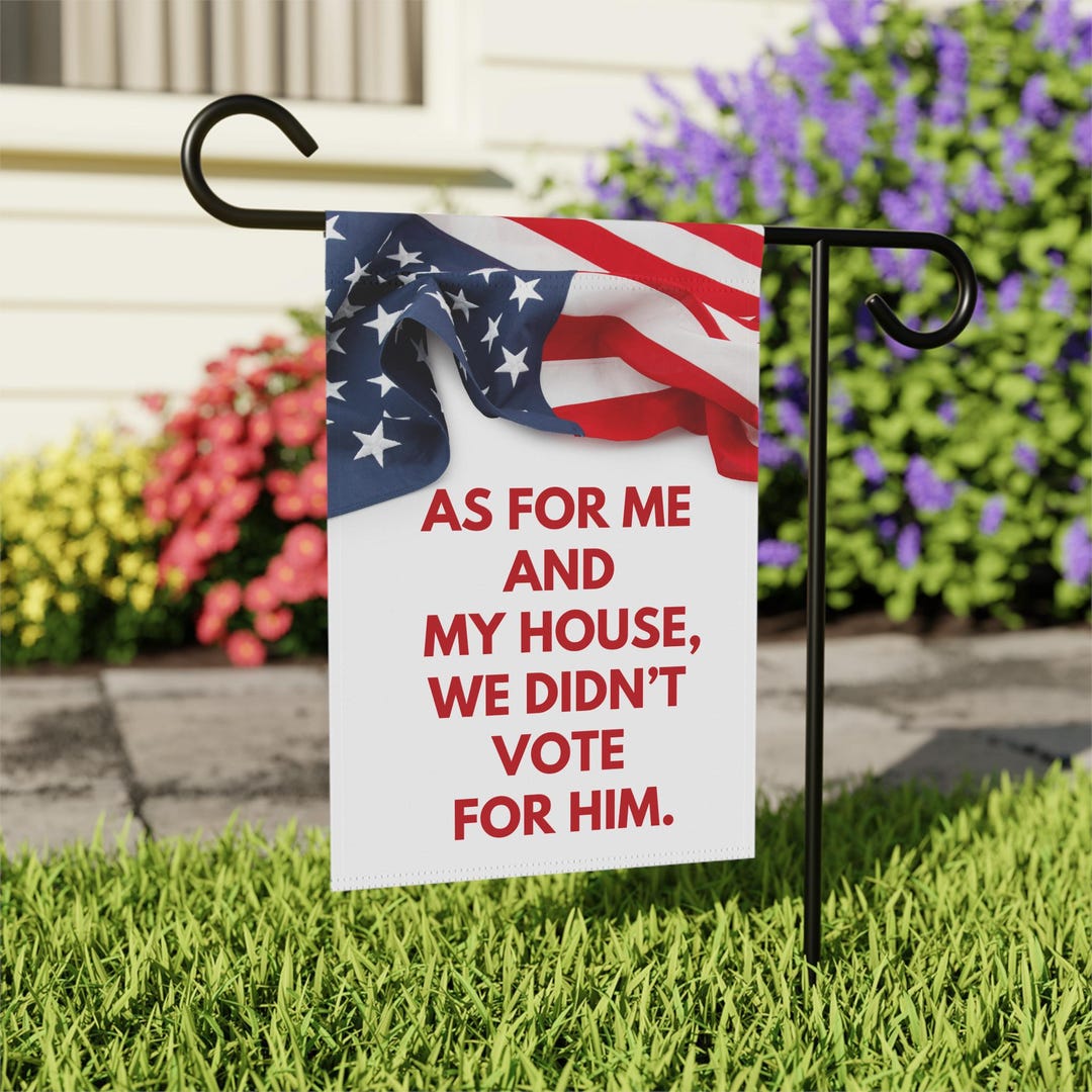 Anti-trump Flag, Anti Nationalism Sign, Liberal Democrat Gift ...