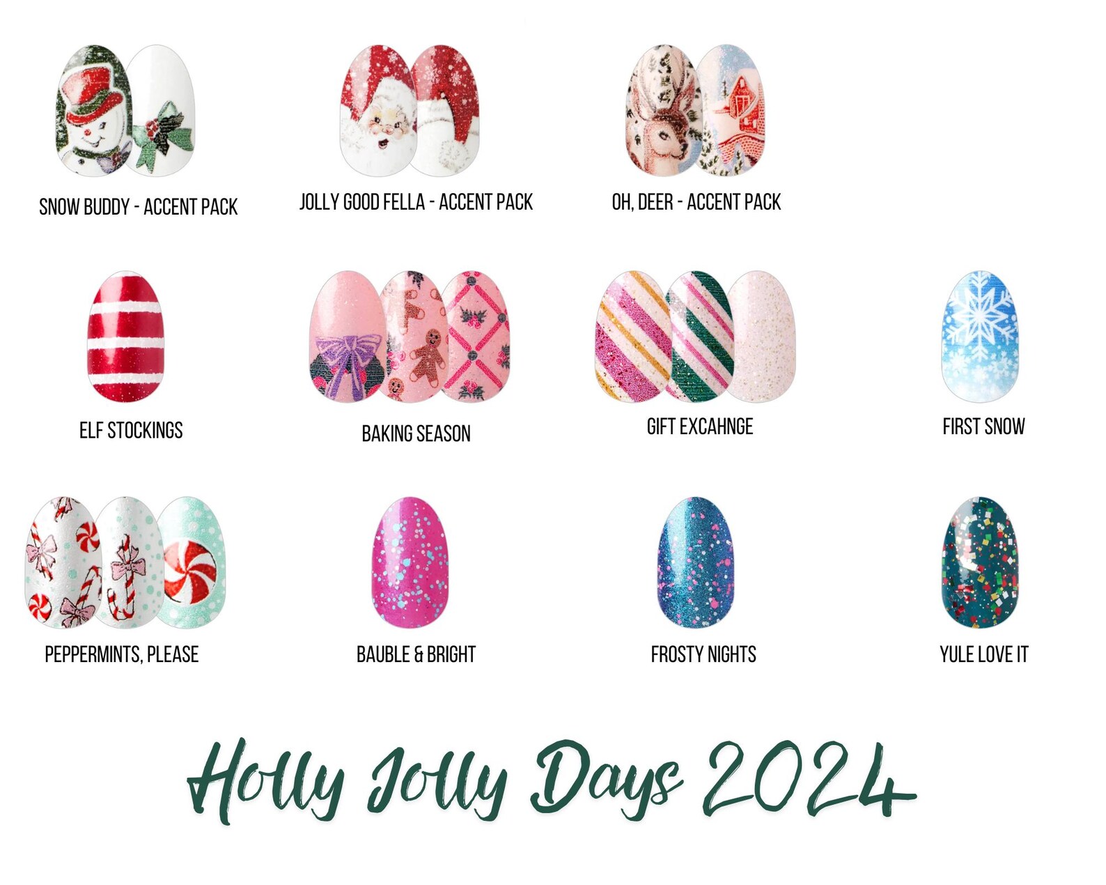 Color Street Christmas Hanukkah Holiday New Year Winter Nail Polish ...