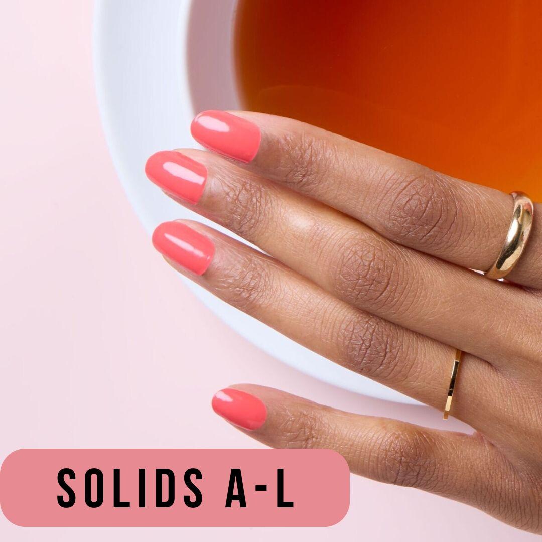 Solids A-L Color Street Nail Strips FREE Twosie Current Retired HTF - Etsy