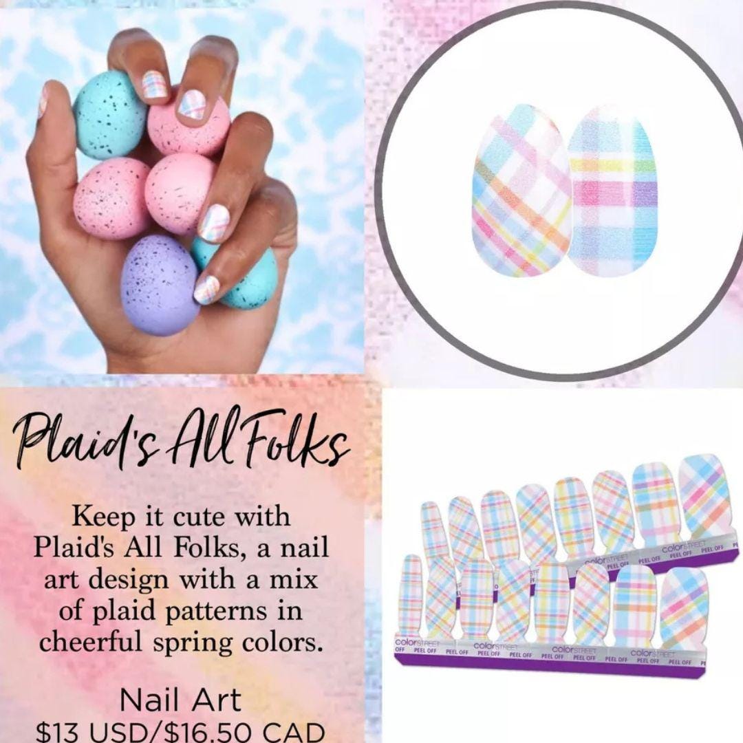 Color Street Easter Spring Nail Strips Sets - Etsy