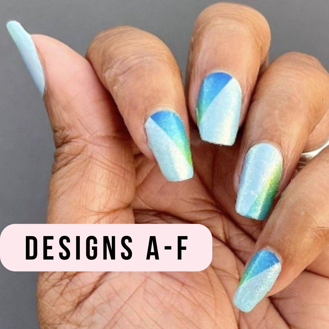 Designs A-F Color Street Designs Nail Art Strips FREE TWOSIES - Etsy
