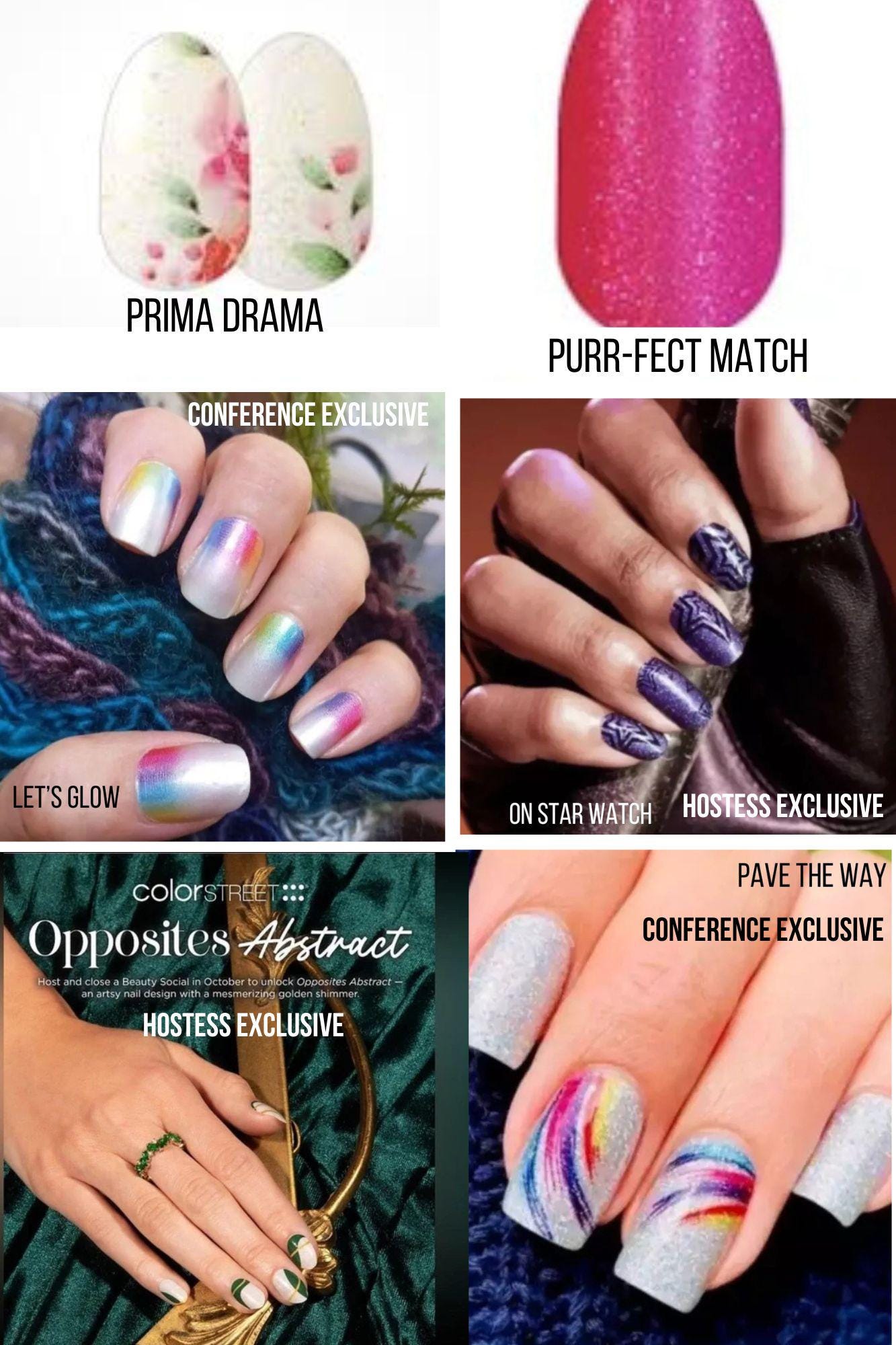 Designs G-P Color Street Nail Art Designs Nail Strips FREE TWOSIES - Etsy