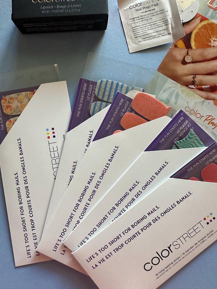 Color Street Subscription Box - La Dolce Vita March 2024 - Etsy