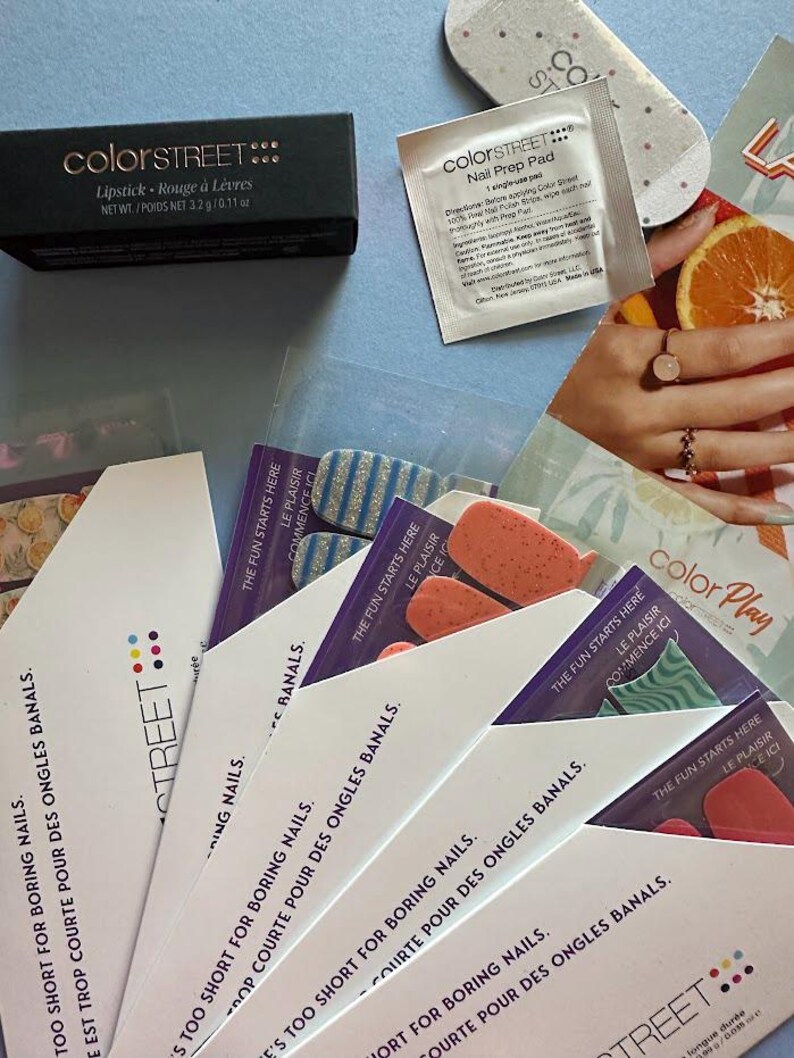Color Street Subscription Box - La Dolce Vita March 2024 - Etsy