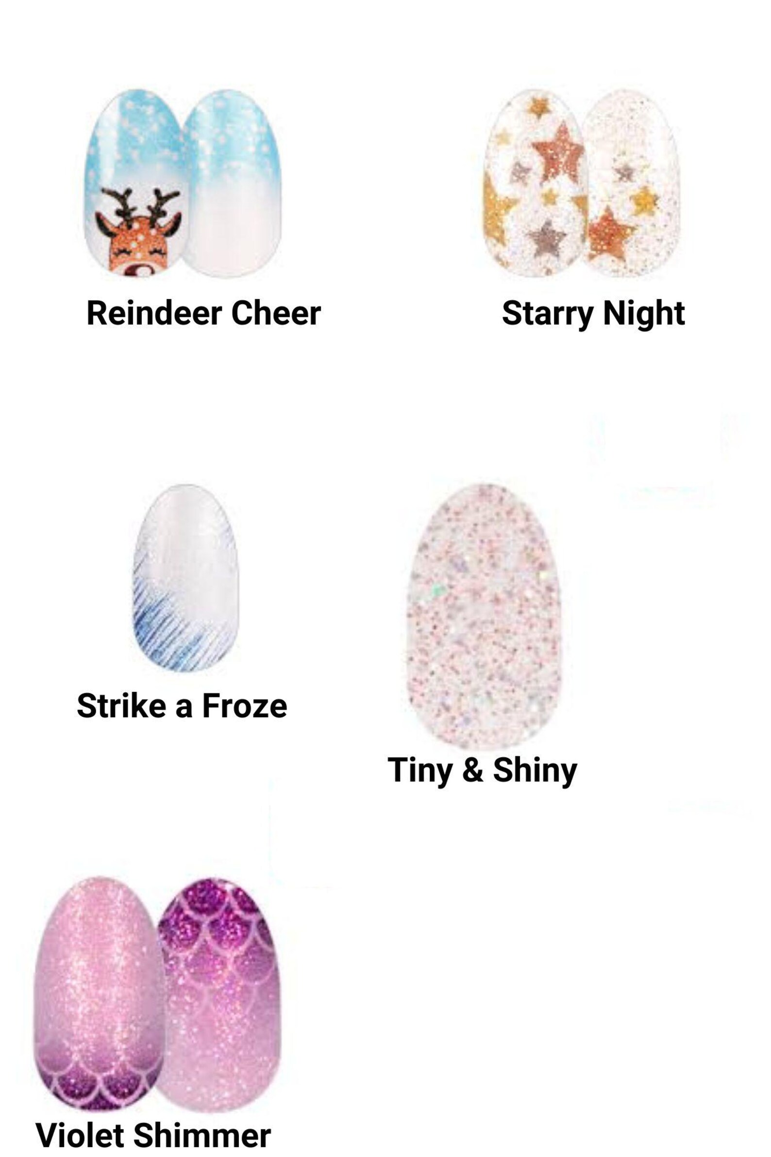 Color Street Petite Nail Strips FREE TWOSIE - Etsy