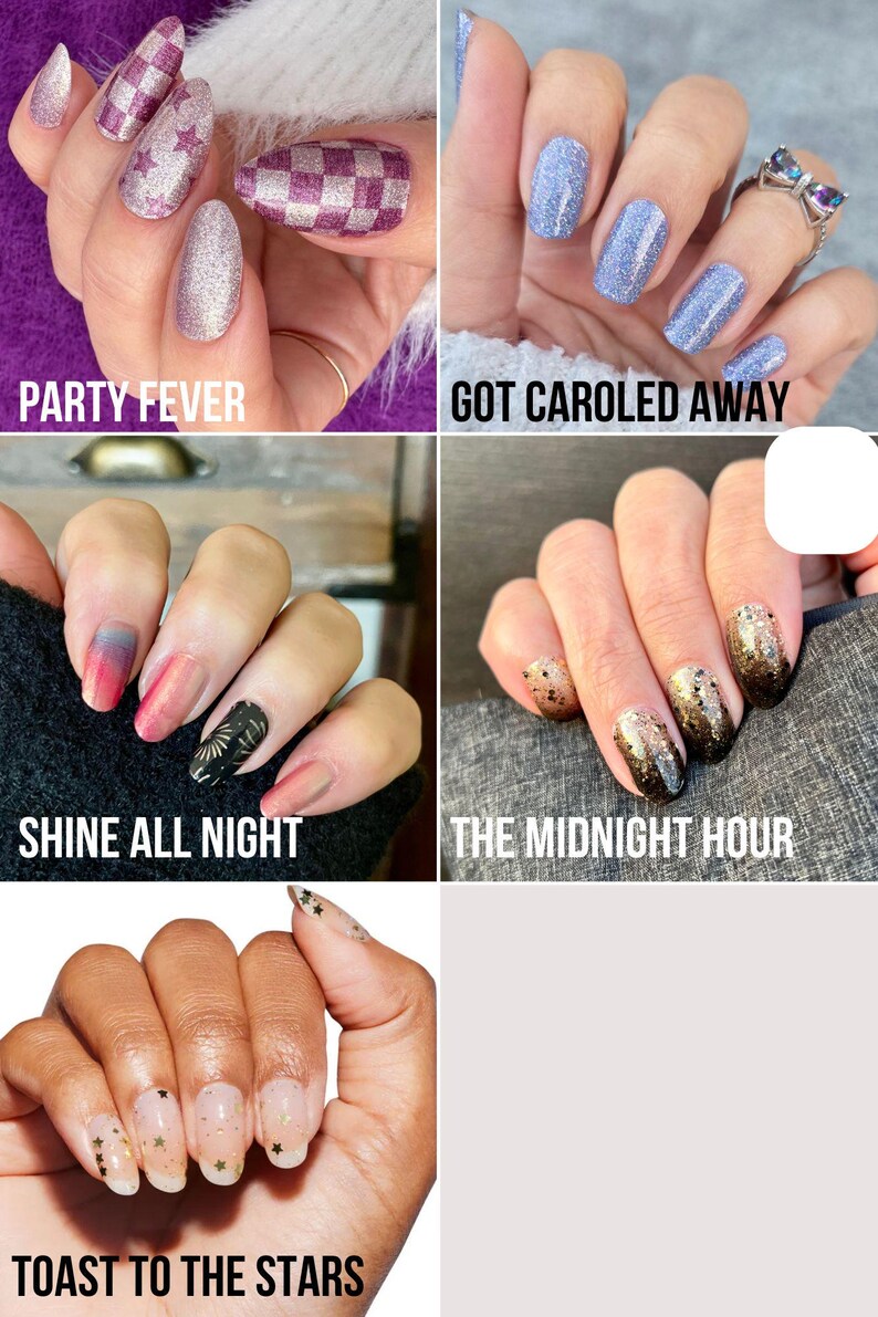 Color Street Christmas Hanukkah Holiday New Year Winter Nail Polish ...