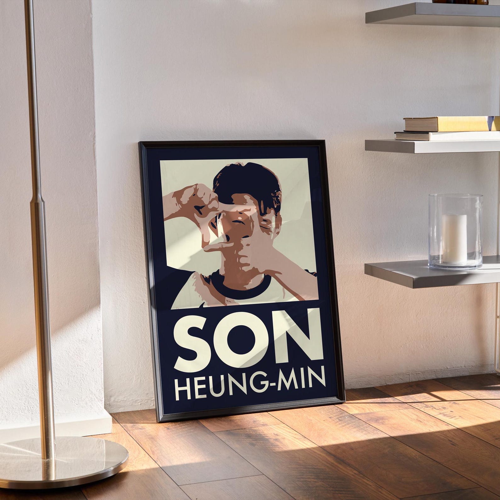 Son Heung-min Football Wall Art, Tottenham Hotspur, South Korea, Gifts ...