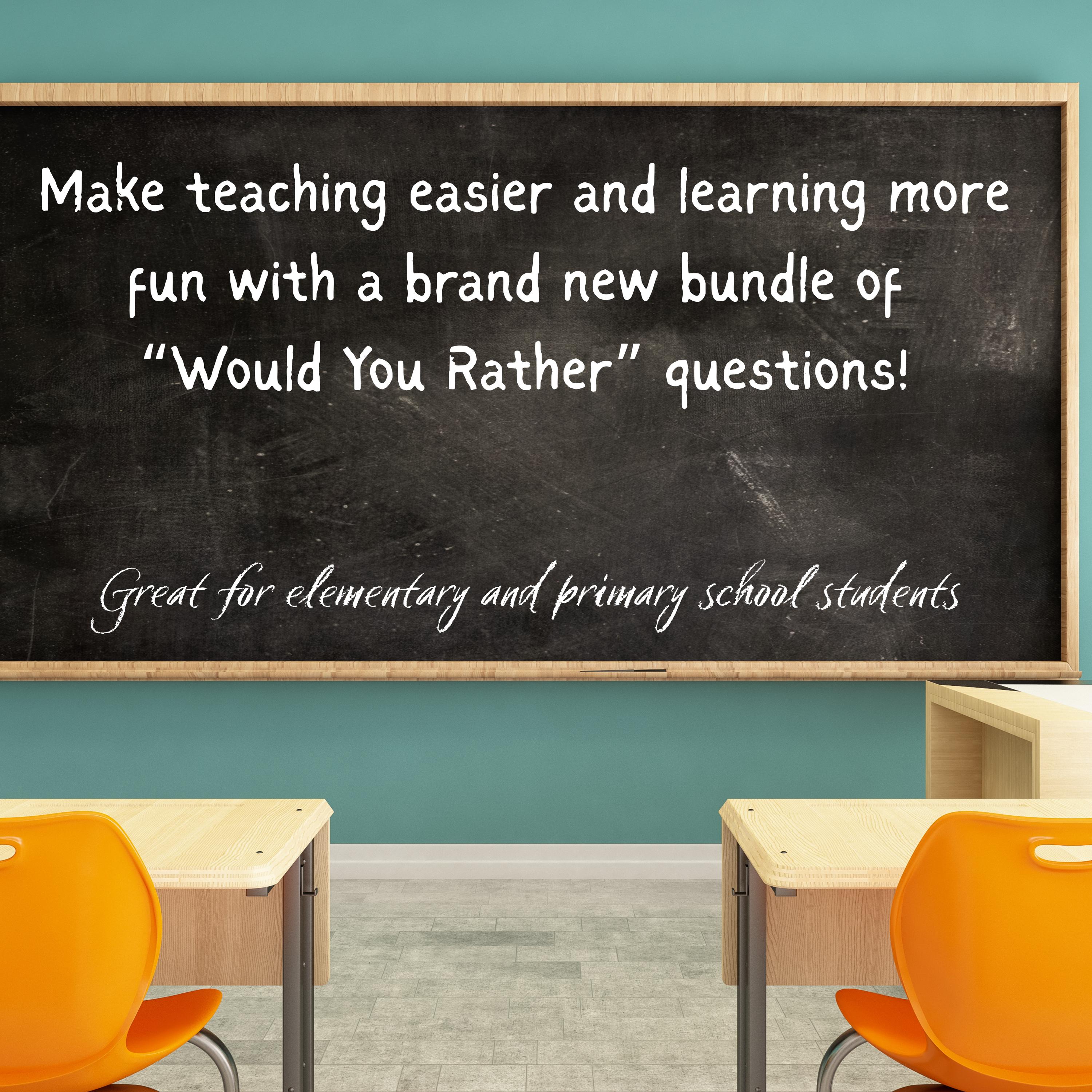 Would You Rather Game for Kids: Printable Icebreaker Questions (PDF ...