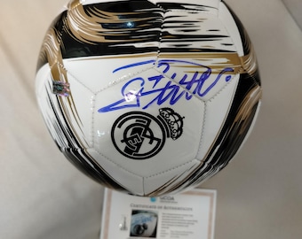 Cristiano Ronaldo 7 Signed Autographed Real Madrid Soccer Ball With COA ...