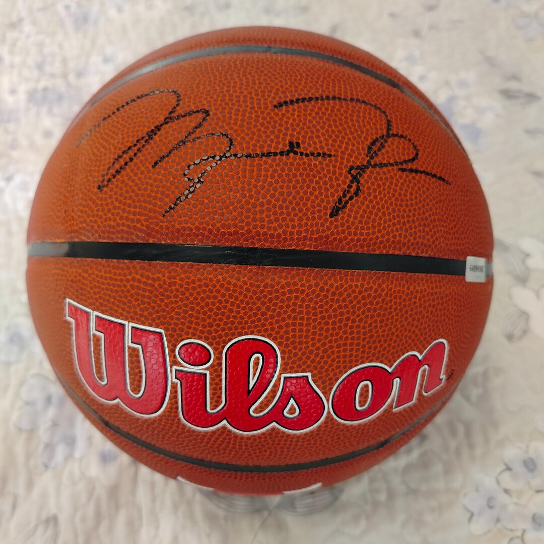 Michael Jordan Signed Wilson Chicago Bulls Basketball With COA - Etsy
