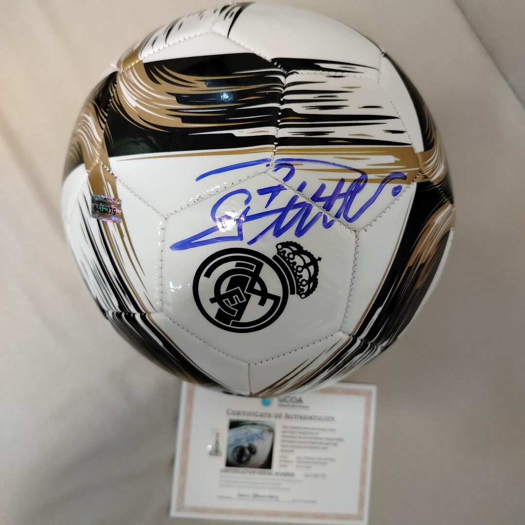 Cristiano Ronaldo 7 Signed Autographed Real Madrid Soccer Ball With COA ...