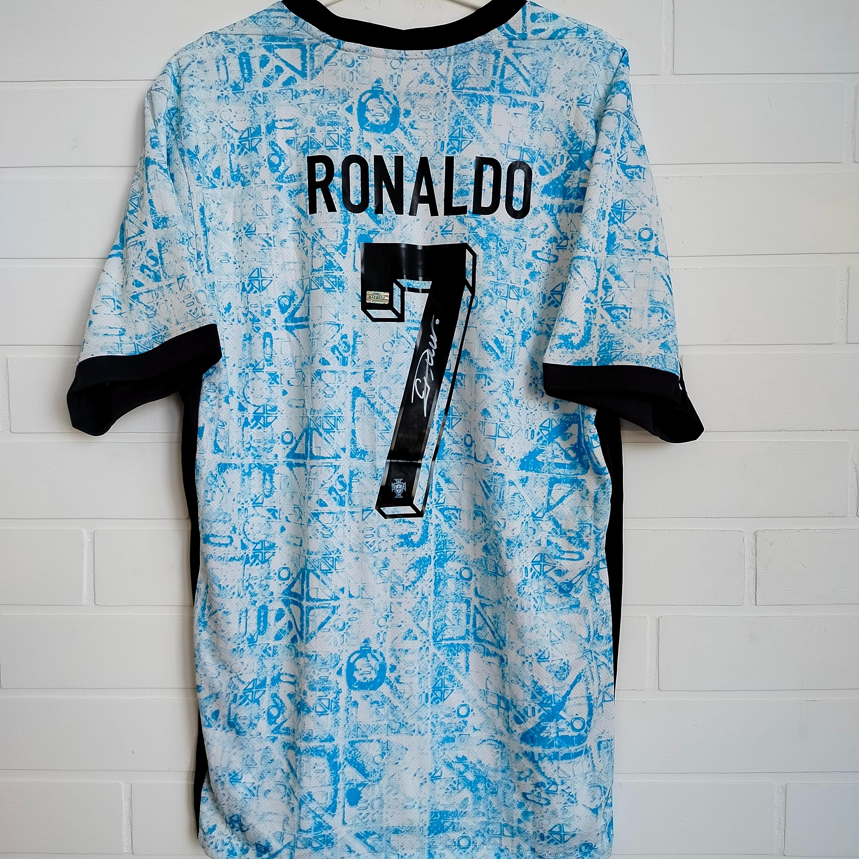 Cristiano Ronaldo #7 Signed Autographed 2024/25 Portugal National Team ...