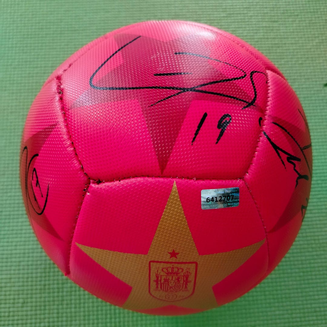 Lamine Yamal, Williams Jr and Pedri Signed Autographed RFEF Spain ...
