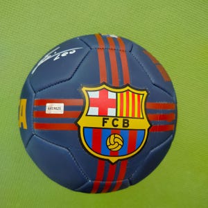 Lionel Messi #10 Hand-signed Barcelona FC Soccer Ball Official With COA ...