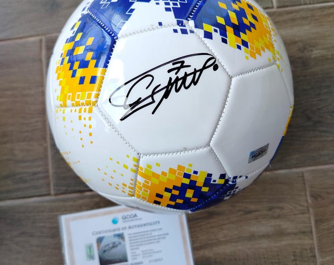 Cristiano Ronaldo 7 Signed Autographed Real Madrid Soccer Ball With COA ...