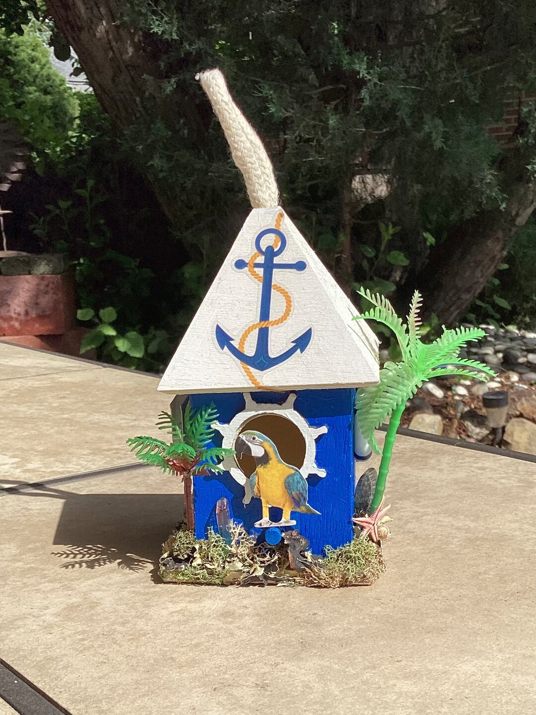 Birdhouse Parrot Ship - Etsy