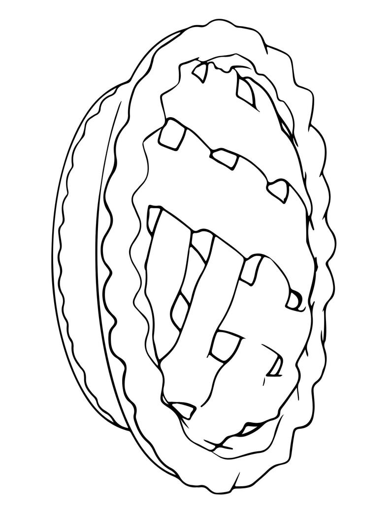 Thanksgiving Coloring Pages for Kids - Etsy