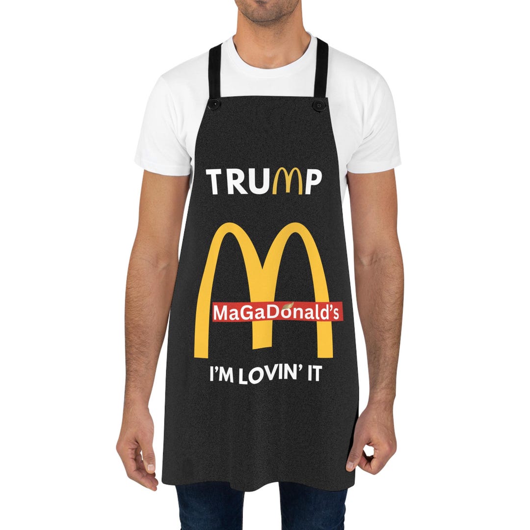 Trump Magadonald Apron Christmas Cooking Accessory, Kitchen Gear, Trump ...