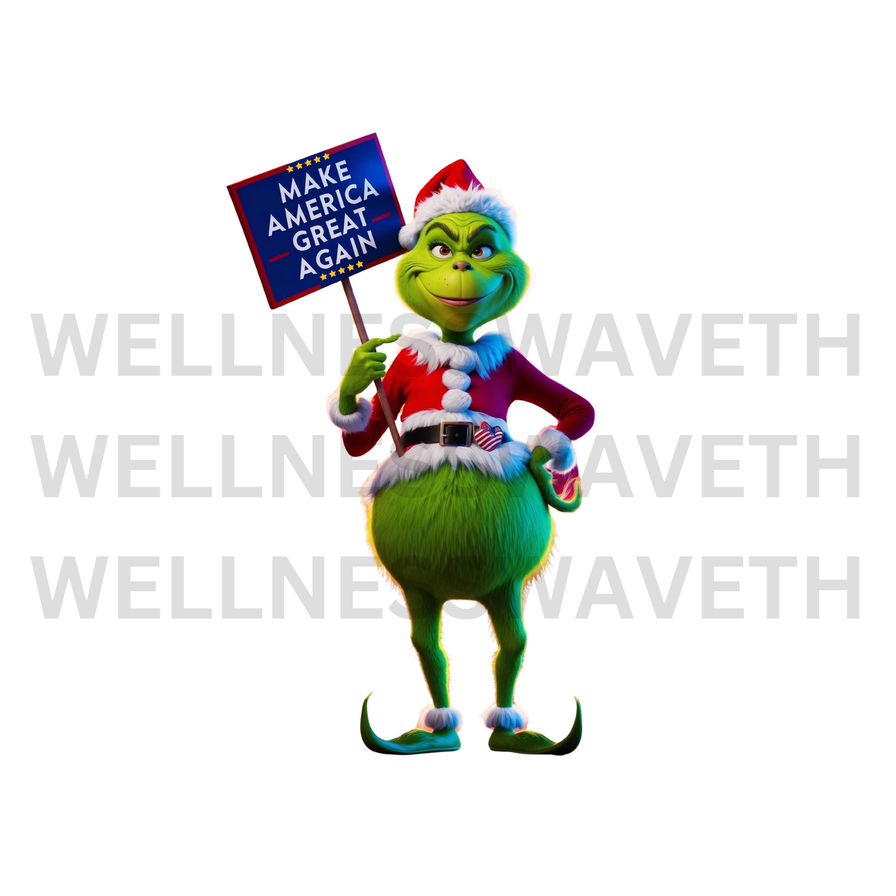 Grinch for Trump PNG ,merry Grinchmas Png, Republican, Conservative ...