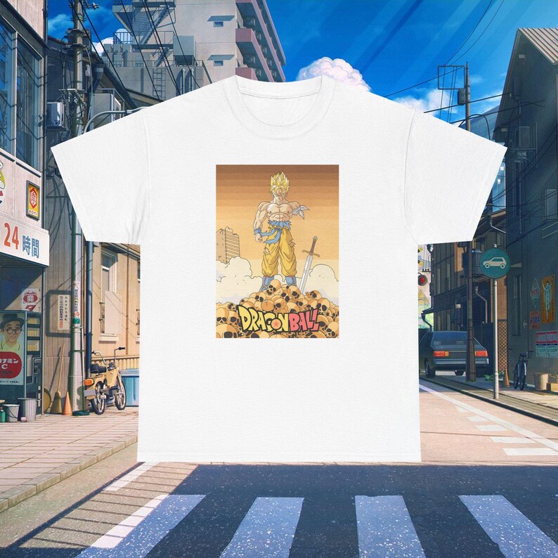 DBZ T Shirt, Trunks Goku Gohan Anime Shirt, Retro Anime Shirt, Vintage ...
