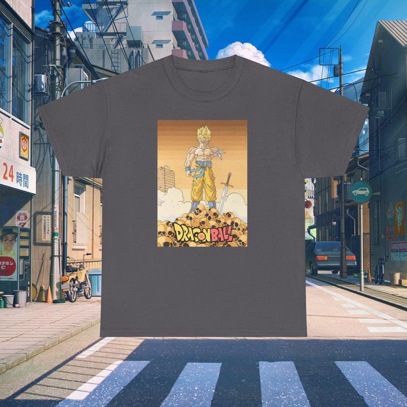 DBZ T Shirt, Trunks Goku Gohan Anime Shirt, Retro Anime Shirt, Vintage ...